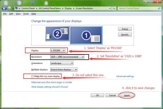 How to Set PD1560 in Extended Mode of Windows? | GAOMON Q&A