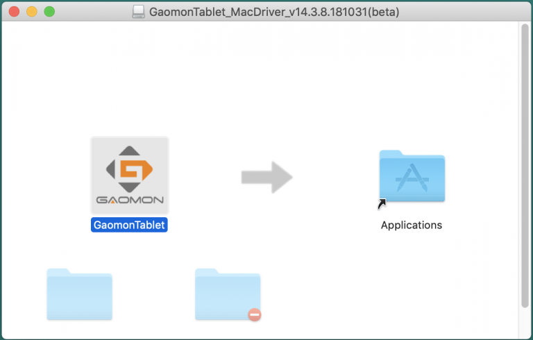 install driver | GAOMON