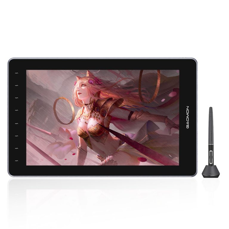 GAOMON PD1610 2.5K Pen Display Pen Monitor Graphic Tablet with Screen ...